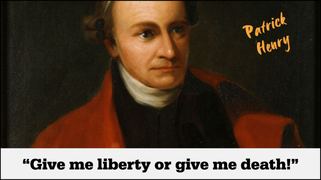 Today in History: Patrick Henry’s Give Me Liberty Speech | Tenth ...